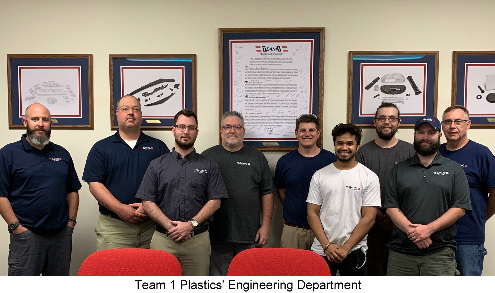Department Profile – Engineering Department | Team 1 Plastics